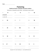 Multiplication Worksheets