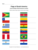 Flags Worksheets — Page 2