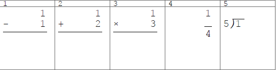 Custom Math Worksheets